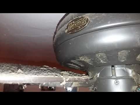 Hunter Ceiling Fan Blade Removal (screwless)