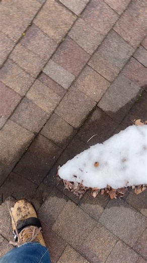 That pile of leaves in your roof valley isn’t harmless. When debris traps moisture, it keeps shingles wet longer than they’re designed for — which can lead to shingle deterioration, rot, and costly repairs down the road. | Midwest Gutter Cleaning