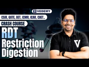 Restriction Digestion|| Crash Course on RDT||CSIR-NET||GATE||DBT||ICMR