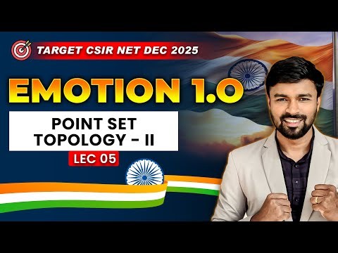 Point Set Topology | CSIR NET Mathematics Dec 2025 | Preparation Guide | IFAS