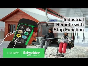 Industrial Remote Control Stop Function | Schneider Electric