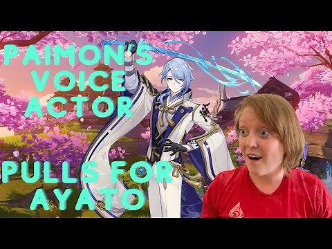 Paimon's Voice Actor Pulls for Ayato