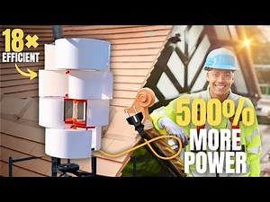 This NEW American Wind Turbine for Home Outperform All Kind Of Wind And Solar Technology in 2024?!