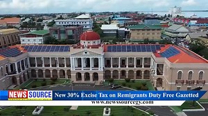 3.4K views · 18 reactions | NEWS Source: New 30% Excise Tax on Remigrants Duty Free Gazetted | News Source Guyana | Facebook