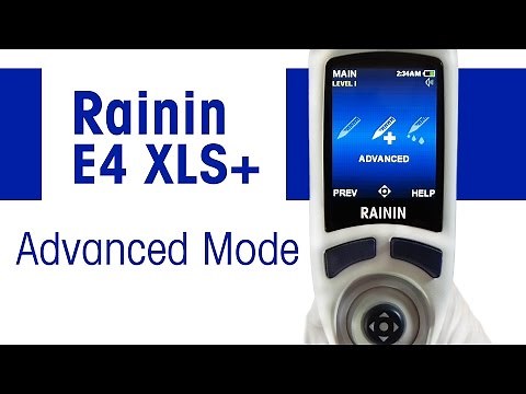 Electronic Pipette | Rainin E4 | Advanced Mode