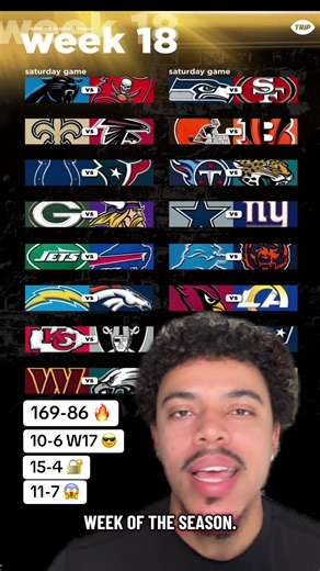 Week 18 NFL Picks and Predictions for Football