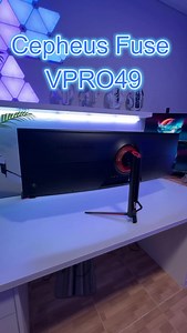 Xerife Tech on Instagram: "MONITOR GAMER PICHAU CEPHEUS FUSE VPRO49 ULTRA, 49 POL, NANO IPS, CURVO, 2K, 1MS, 144HZ, FREESYNC! Link na bio. #informatica #pc #videogames #notebook #windows #tecnologia #google #pichau #v49pro"