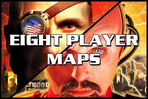 Red Alert 2: Yuri's Revenge eight player maps - CnCmaps