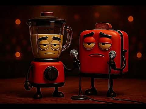 “Toaster & Blender Stand-Up Comedy Duo 😂🔥 | Funniest AI Short Ever”