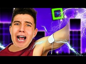 ⚡ БЬЕТ ТОКОМ ЗА СМЕРТЬ В GEOMETRY DASH! **ГЛЕНТ в ГЕОМЕТРИИ* ЧЕЛЛЕНДЖ