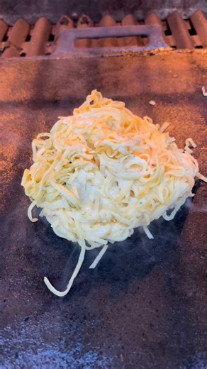 Noodles on the griddle?! Have YOU tried this? #ProjectGriddle | Steven Raichlen