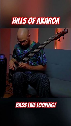 live looping + bass #bass #livelooping #bassfeatured #solobass #bassguitar #basslivelooping