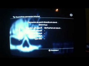 Ps3 : Comment mettre une connexion sans fil.