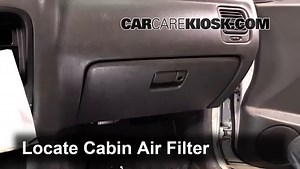 Reemplazo del Filtro de Aire de la Cabina: 2003 Hummer H2 6.0L V8