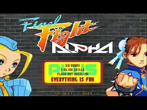 ⭐👉 Final Fight Alpha Plus [v321f Soft Version] | Full OpenBoR Games