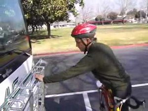 AC Transit: How to load a bike on the bus