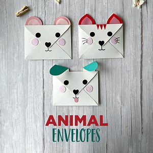 Animal Envelopes | Creative Envelope Designs | Kids Craft Ideas | DIY Paper Crafts | Handmade Hey! Here is a simple and easy to follow tutorial on how to make an Animal Themed Envelope! A great craft idea to keep kids engaged! Follow us for more Kids crafts! Materials required:- - Cardstock - Patterned Cardstock - Ruler - Ball Tool - Glue - Pencil #animalevelopes #papercrafts #creativegiftideas #origamienvelope #handmadeenvelopes #envelopemakingideas #diycrafts #backtoschool #simplediy Our Socia