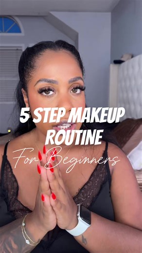 5 Step Makeup - For Beginners ✨ For the girlies that wear just foundation and Concealer. Recommend some setting powder but trying to keep it easy. Spray your setting spray and you’ll have a nice glowing look✨ Next video we’ll do just concealer and no foundation for beginners ✨🤍 Products used: 🤍 @Maybelline NY Super Stay 24hr skin tint 338 🤍 @Fenty Beauty Bright Fix Concealer (which I think may be discontinuing) 🤍 @elfcosmetics blush in always rosy 🤍 @L’Oreal Voluminous Mascara 🤍 @L.A. Girl