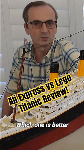 LEGOS? Nope. AliExpress Titanic After 365 Days!