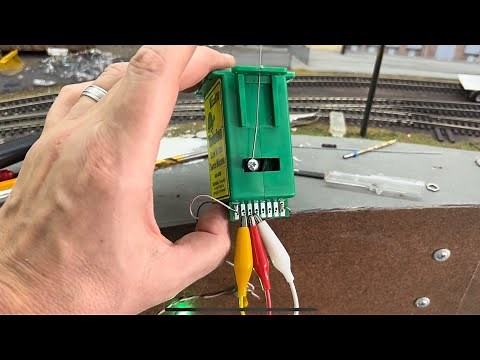 Installing a Tortoise Switch Machine, Signals, and Panel Lights on the HO Shelf Layout