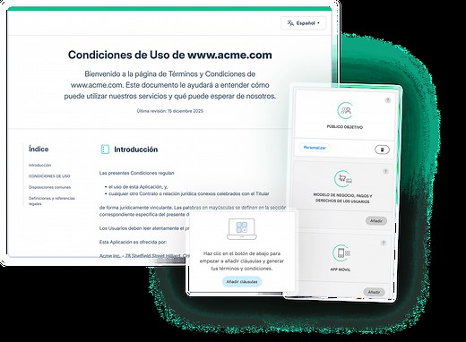 Generador de Términos y Condiciones | iubenda
