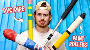 146K views · 1.4K reactions | Who Can Make the Better Homemade Wiffleball Bat? | Jomboy Media | Facebook