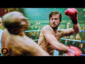 One Punch Mickey Strikes | Brad Pitt in SNATCH