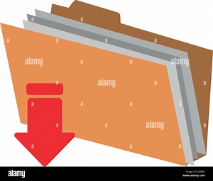 file folder icon image Stock Vector Image & Art - Alamy