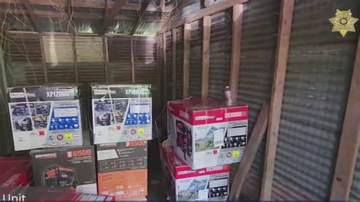 Houston man charged for stealing nearly $500k worth of back up power generators