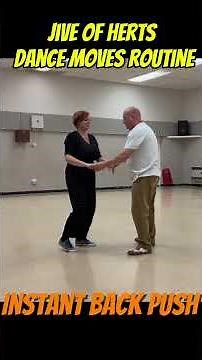 Jive of Herts dance moves routine: Instant Back Push; Bop Turns; Hula Hoop