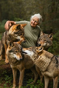29K views · 179 reactions | Grandma once saved four wolf pups, and...