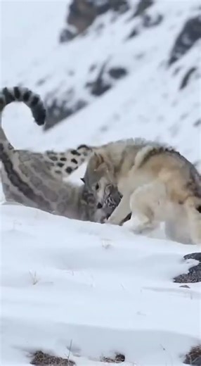 Wolf vs Leopard — Clash of Speed and Strategy 🐺⚡🐆