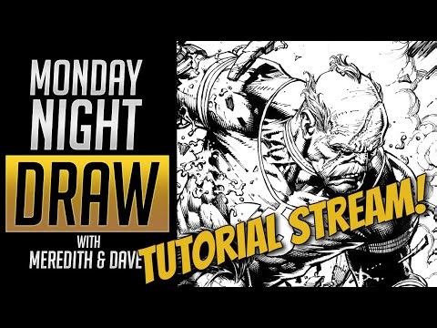 Monday Night Draw {TUTORIAL STREAM!}