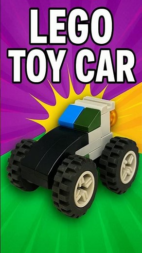 This Tiny LEGO Car Actually Works! | #lego | #diy | #kids | #parenting