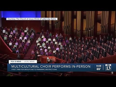 Multicultural choir performs in-person at LDS General Conference for first time since 2019