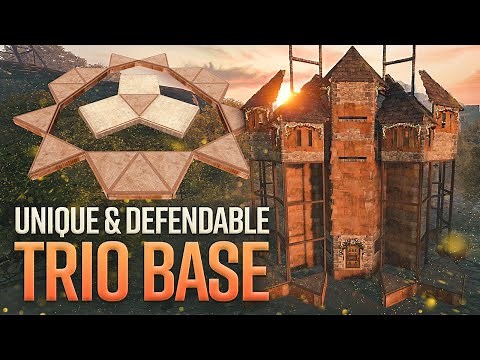 The Saber - RUST Defendable TRIO Base Design 2022