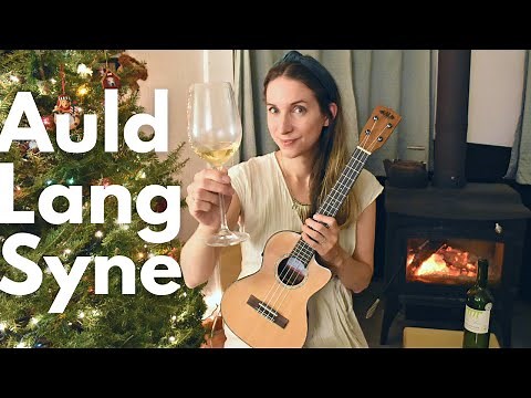 Auld Lang Syne | EASY Ukulele Tutorial & Play Along | Key of C