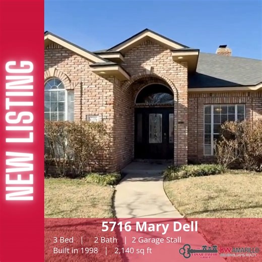 City Park Stunner is HERE! 🏡✨ You don't see craftsmanship like this every day. ✅ Barrel Ceiling Entry ✅ Corner Fireplace (Layout perfection!) ✅ Isolated Primary Suite w/ Dual Closets ✅ Granite & Soft-Close Kitchen Located in the refined City Park neighborhood. Meticulously maintained and move-in ready. Warning: This won't last long. 📲 Call/Text for a private tour today! #newlisting #AmarilloRealEstate #TheConnieTaylorGroup | The Connie Taylor Group, Keller Williams Realty, Amarillo, Texas