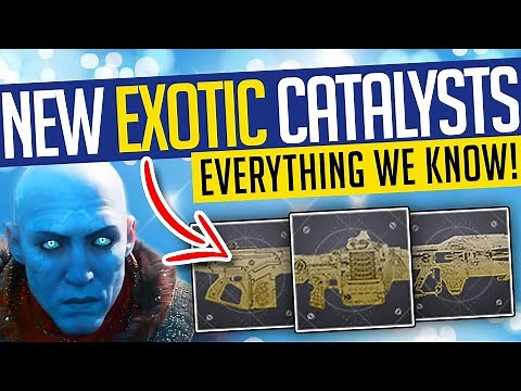 Destiny 2 | NEW EXOTIC CATALYSTS! Divinity, Xenophage & Monte Carlo Catalysts UPDATED?