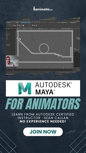 New to Maya? Join Autodesk Certified Instructor Sean Callan’s ‘Maya for Animators’ — perfect for beginners, no prerequisites. Sean’s one of the artists behind Transformers 4! 🚀 Apply link in your DMs.