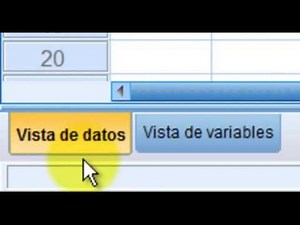 Tutorial de SPSS. Video 1. Ests son 10 videos tutoriales.