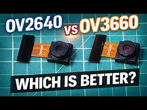 OV2640 vs OV3660 on ESP32 | Camera Module Comparison & Image Quality Test