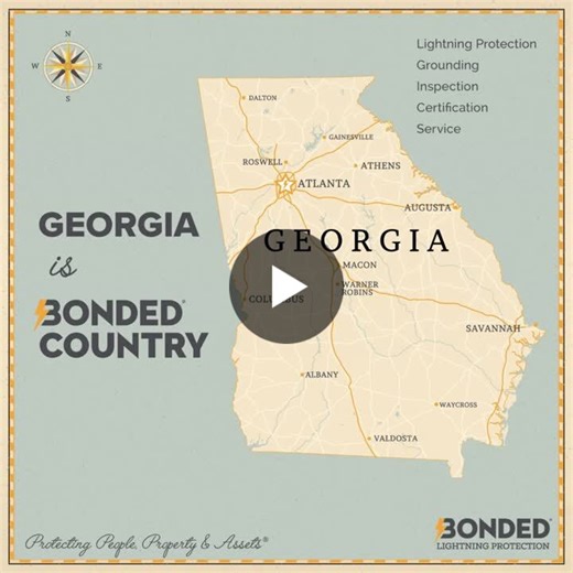#lightningstrike #lightningprotection #lightning #safety #grounding #homesafety #installation #lifesafety #electronic #installation #commercial #residential #georgialightningprotection #georgia | Bonded Lightning Protection Systems, Inc.