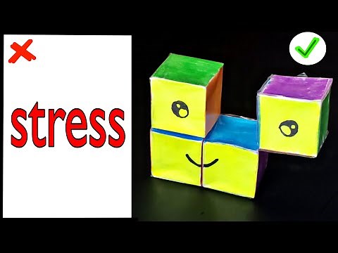 DIY - INFINITY Mini Cube // How to make simple TRANSFORMER