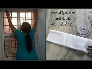 How to install mosquito net at home ? Get rid of mosquitoes
