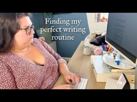 Writing for 1-hour each morning - the perfect writing routine...