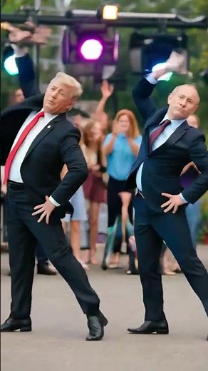Trump and Putin Staying Alive Dance 🪩 🕺