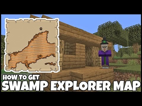 How TO Get The SWAMP EXPLORER MAP In MINECRAFT