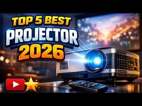 Best Projector on Amazon 2026 | 4K Smart & Outdoor Projectors