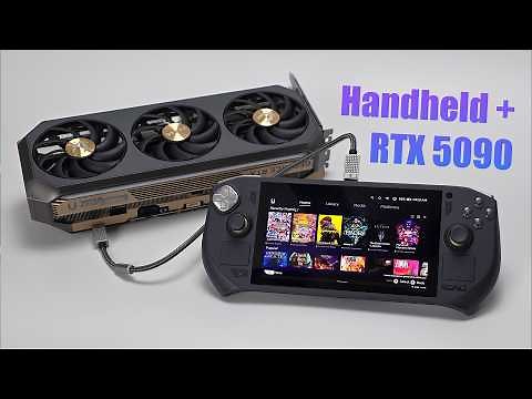 RTX 5090 eGPU Test: Zotac Zone (USB4) vs. AYANEO 3 (OCuLINK) at 4K